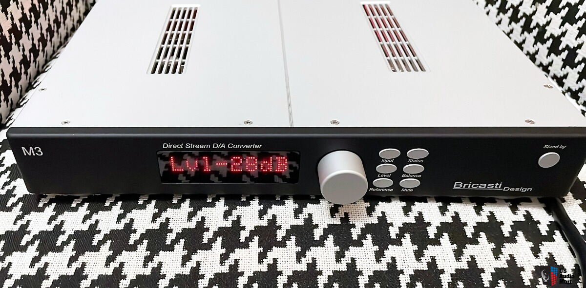 Bricasti M3 Reference DAC/Headphone Amp DSD/PCM Mastering Grade Hi-Fi ...