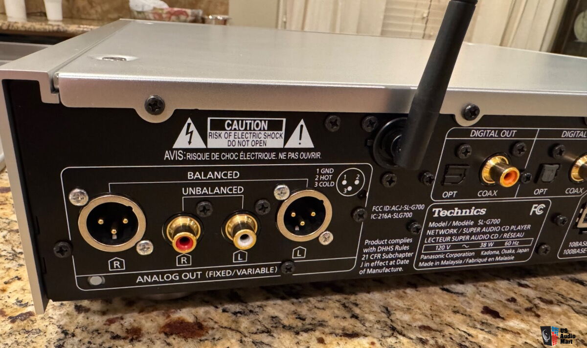 Technics GL-700 SACD player and Network Streamer Photo #6137378 - US ...