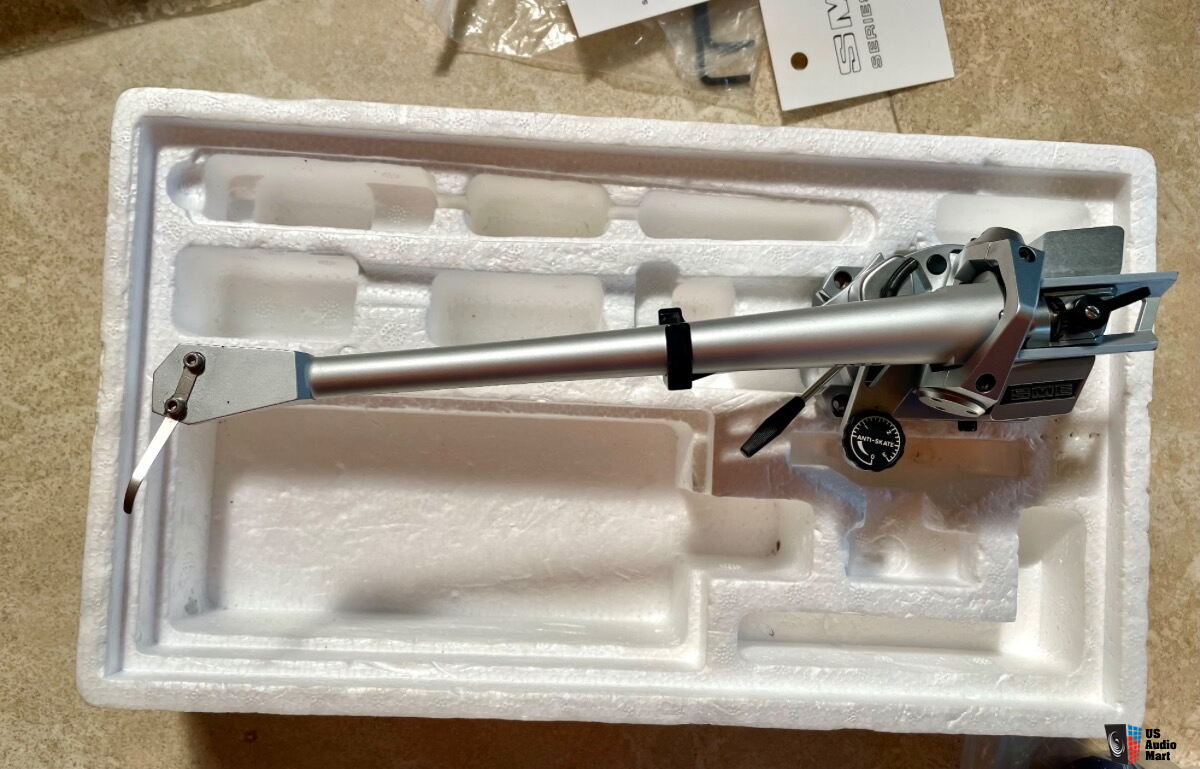 SME SERIES IV MAGNESIUM TONE-ARM, Made in UK, New 6N OCC Silver Shield ...