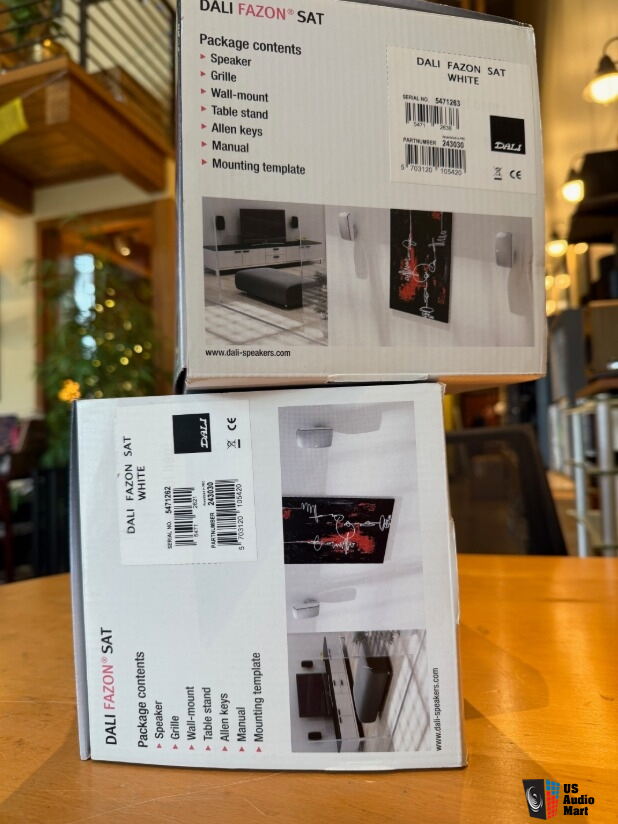 Dali Fazon Sat Satelite Speakers (Open Box) (Pair) Photo #6139417 - US ...