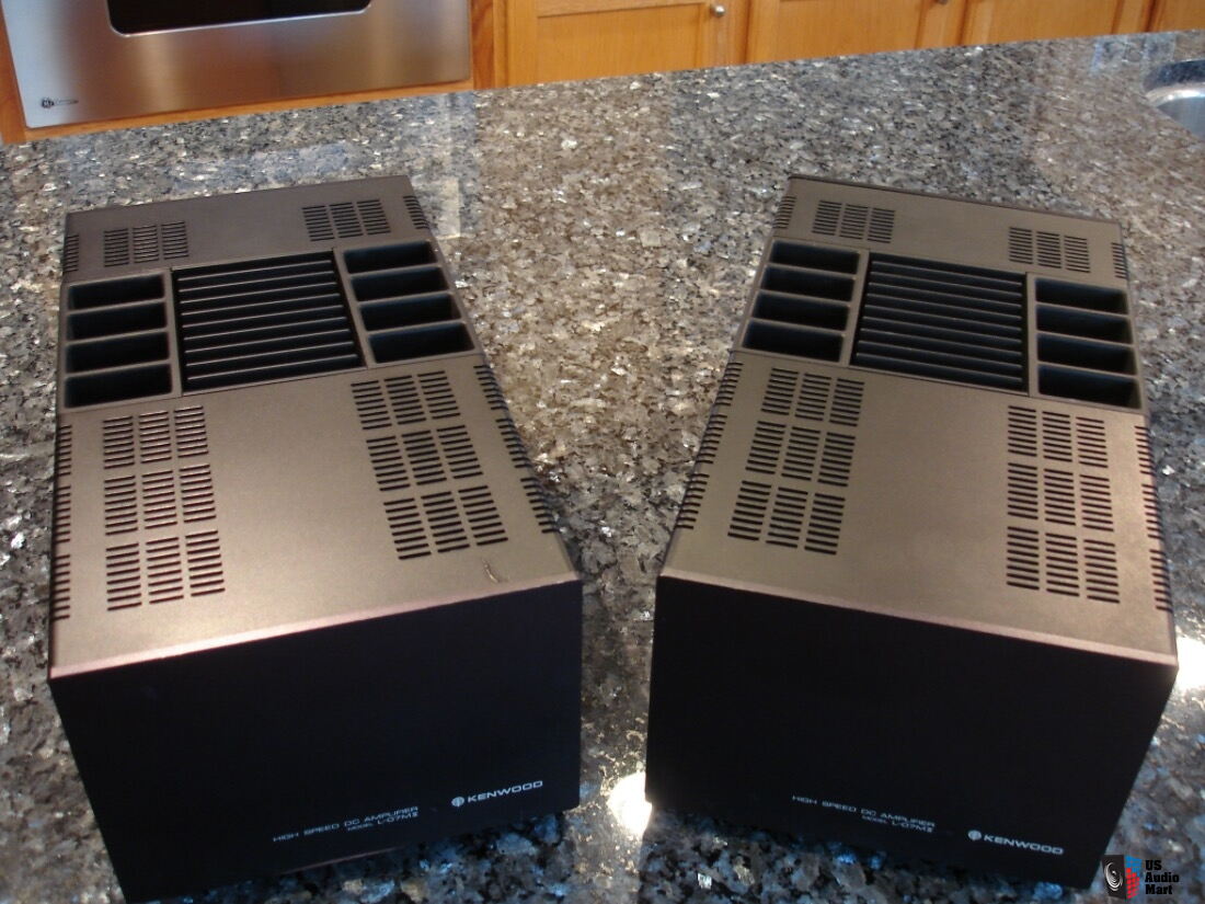 SALE PENDING: Kenwood L-07M II Mono Amplifiers w/boxes, manuals ...