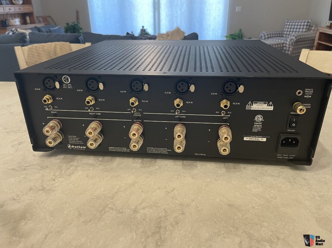 Outlaw Audio 5000x Power Amplifier Photo #6146077 - US Audio Mart