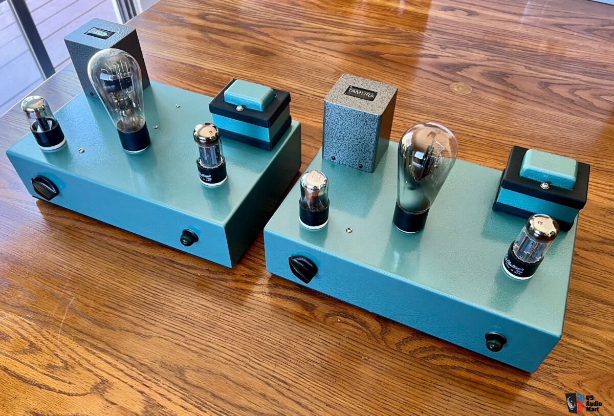 ALAN EATON 45 SET Mono amplifiers w/RCA Globes, TS, NU 45s Photo ...