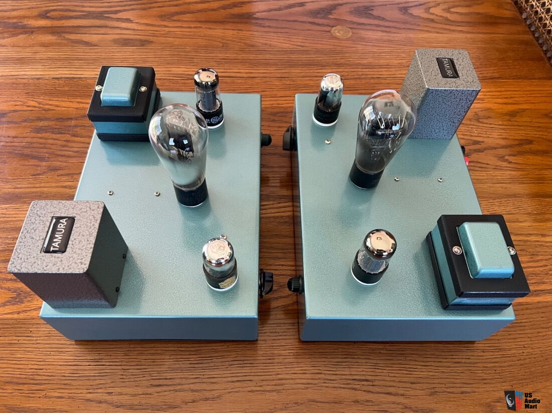 ALAN EATON 45 SET Mono amplifiers w/RCA Globes, TS, NU 45s Photo ...