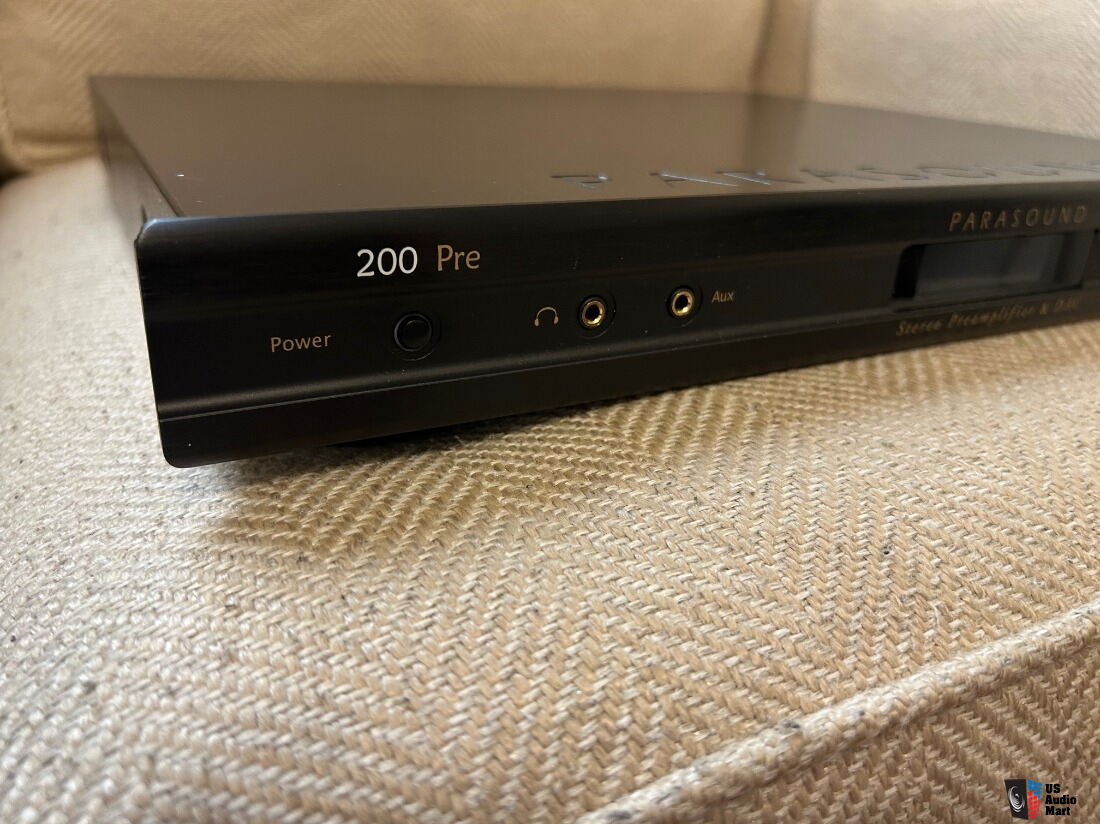 Parasound NewClassic 200 Pre (Black) - Mint - Original Double Box ...