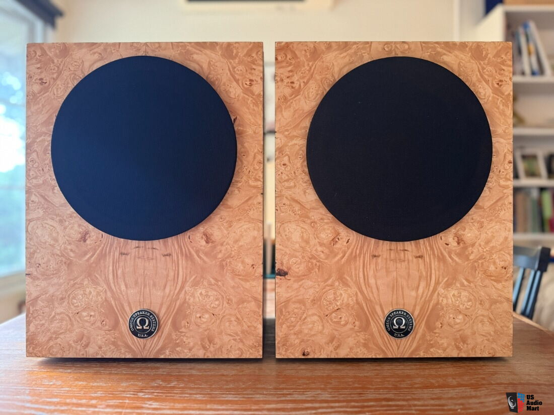 Omega Speaker Systems Compact Alnico Monitor - Single Driver Full Range ...