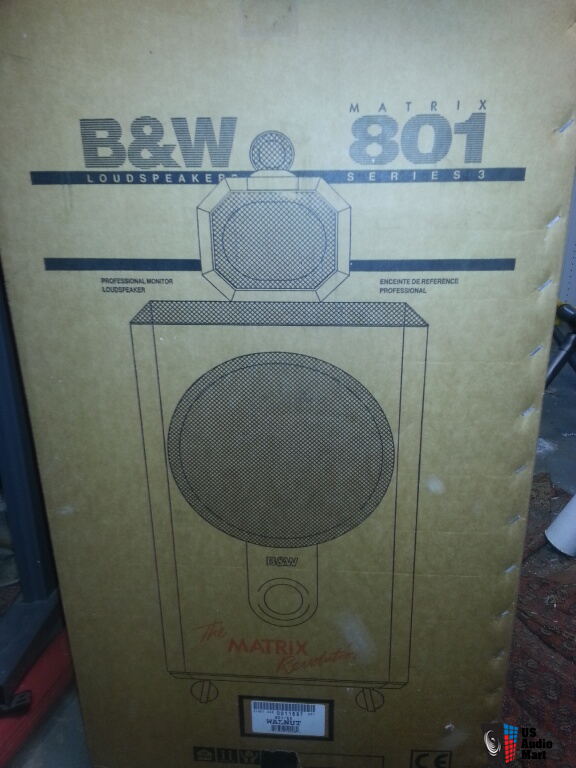 B&W 801 Series 3 Photo #616457 - US Audio Mart