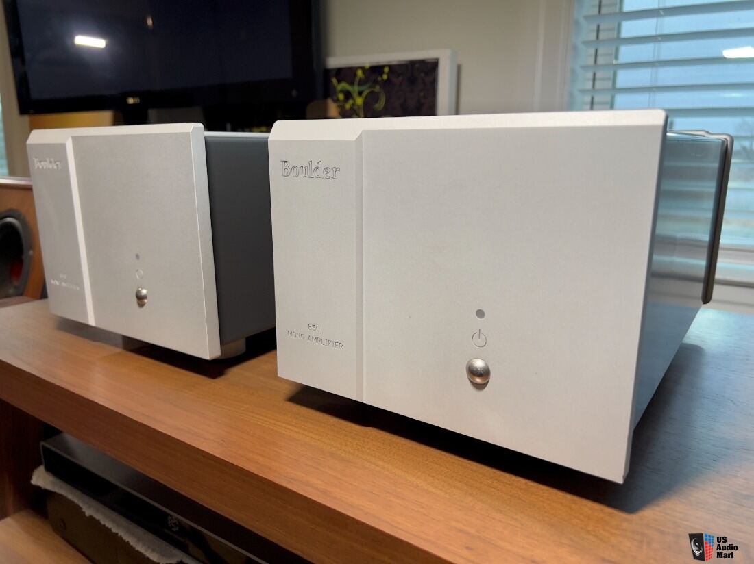 Boulder 850 Monoblock Amplifiers, Amazing Solid State Performers! Photo ...