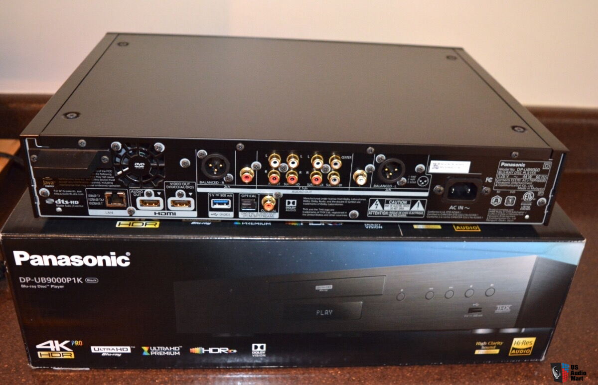 Panasonic 4K Blu Ray reference player DP-UB9000P1K Photo #6170950 - US ...