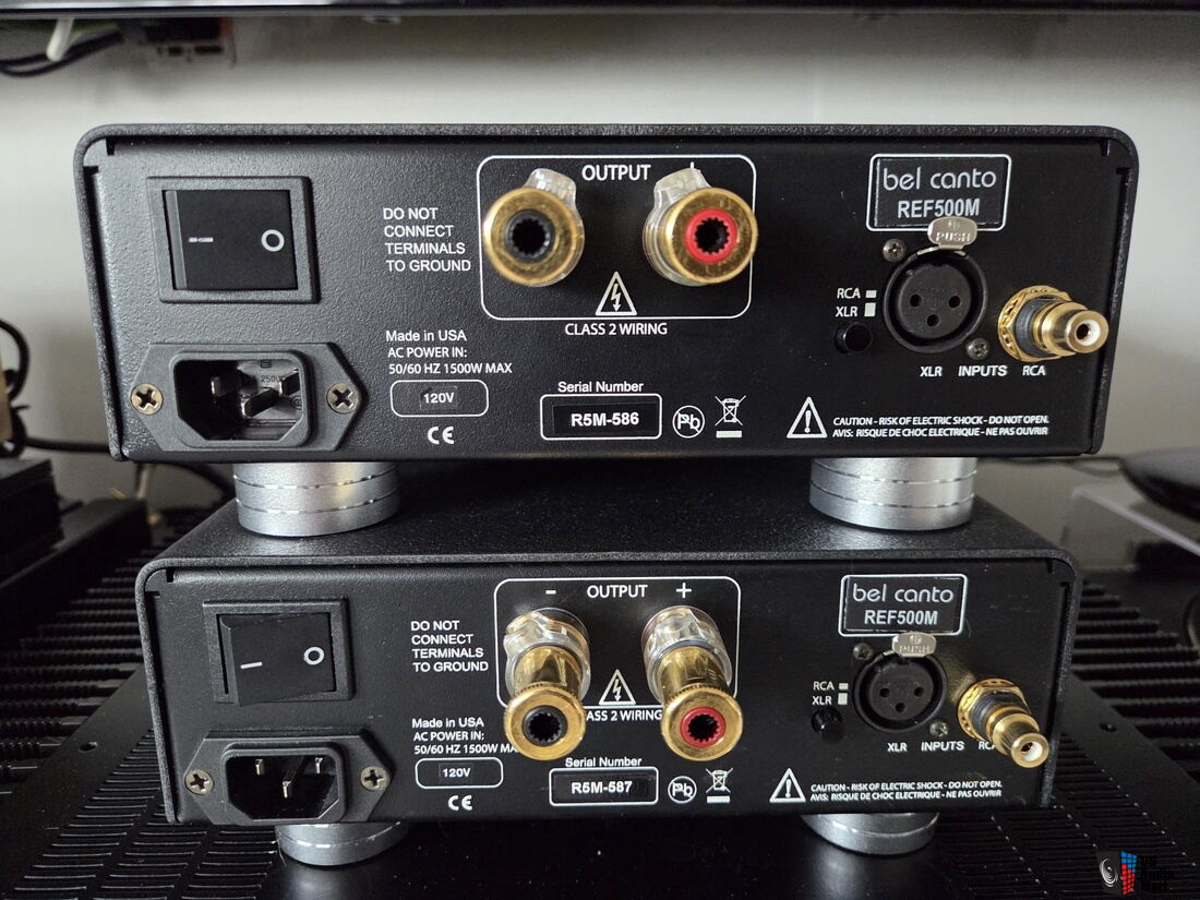 Bel Canto REF500M Mono Blocks Photo #6171720 - US Audio Mart