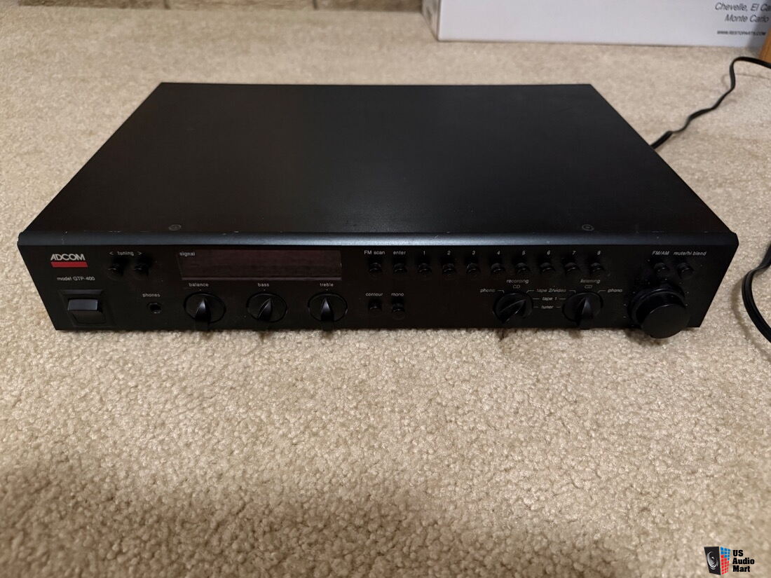 Adcom GTP-400 Pre Amp Photo #6178324 - US Audio Mart
