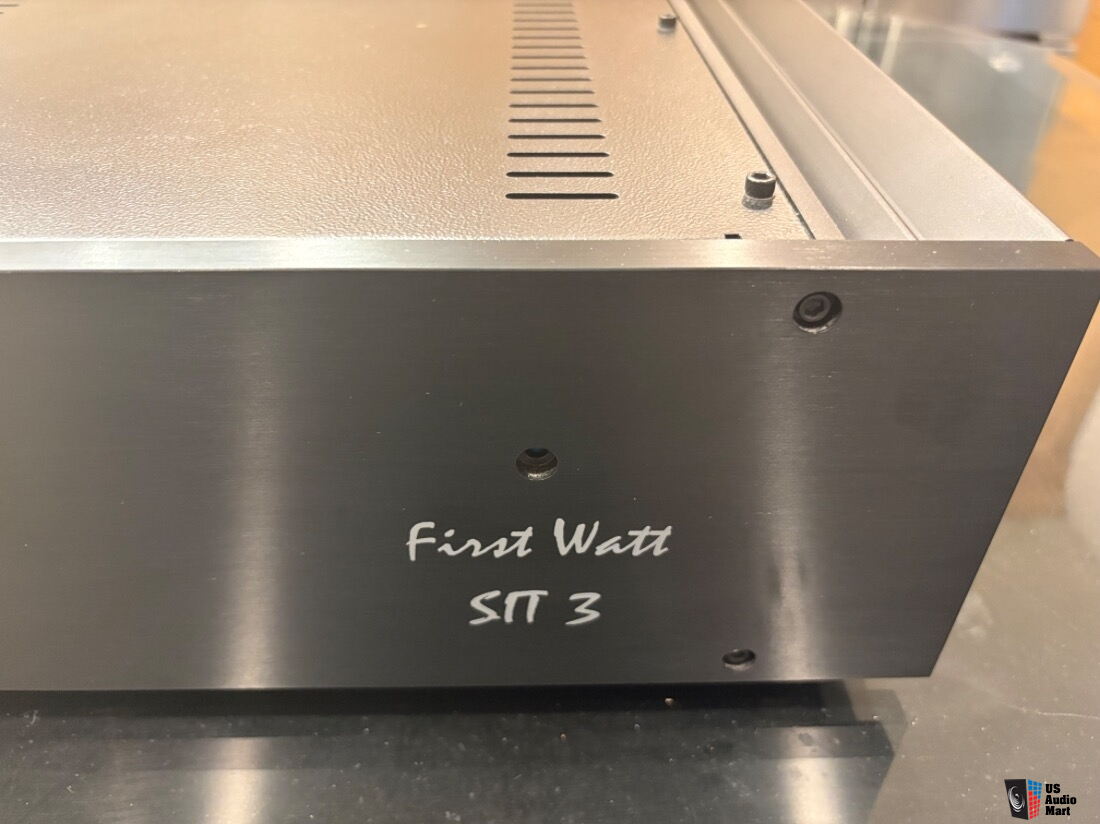 First watt sit 3 power amplifier (pass labs) Photo #6199206 - US Audio Mart