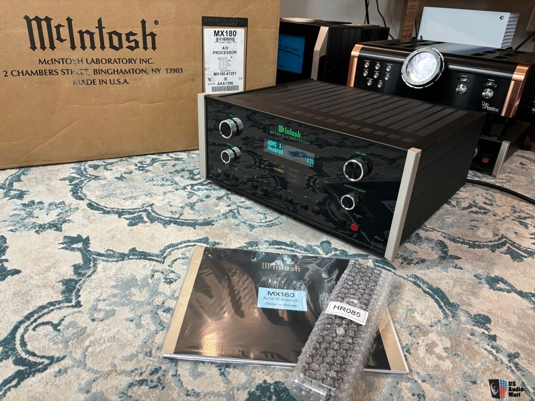 McIntosh MX180 Audio Video Processor 8K UHD Photo #6199745 - US Audio Mart