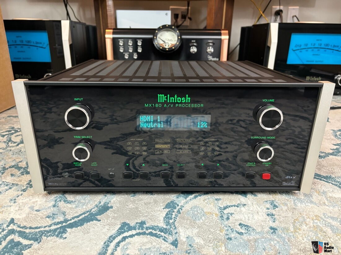 McIntosh MX180 Audio Video Processor 8K UHD Photo #6199745 - US Audio Mart