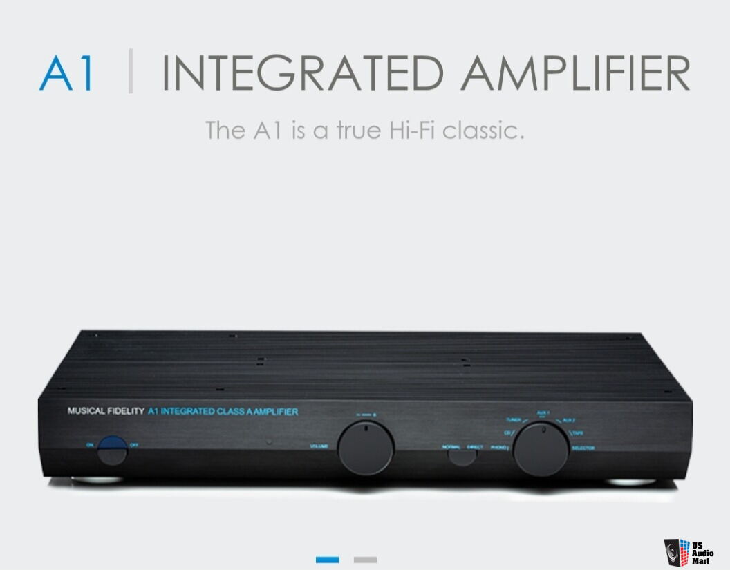 Musical Fidelity A1 Integrated Amplifier Photo #6212661 - US Audio Mart