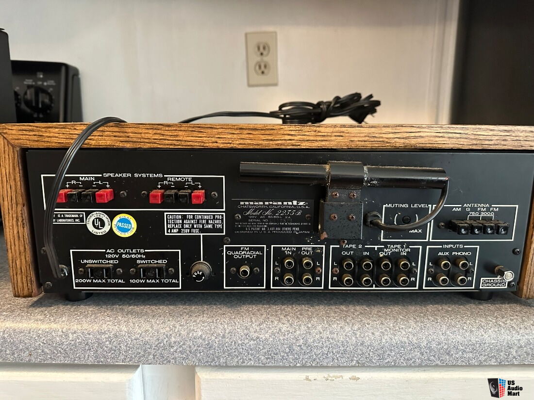 Marantz 2235B with Upgraded Lights & Custom Wood Case - Local Pickup ...