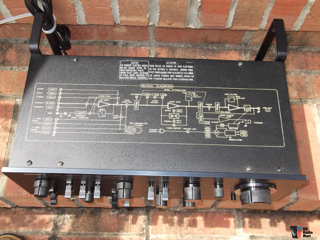 Hitachi HCA-8300 Stereo Control Amplifier Photo #623796 - US Audio Mart