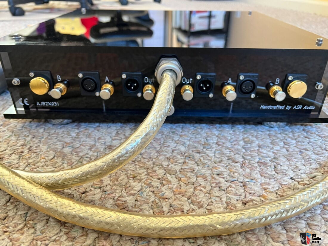 ASR Basis Exclusive phonostage Gold Board version with upgraded WBT ...