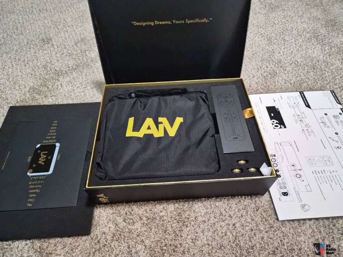 LAiV Harmony HP2A Headphone Amp / PreAmp Mint - Shipping and fees ...