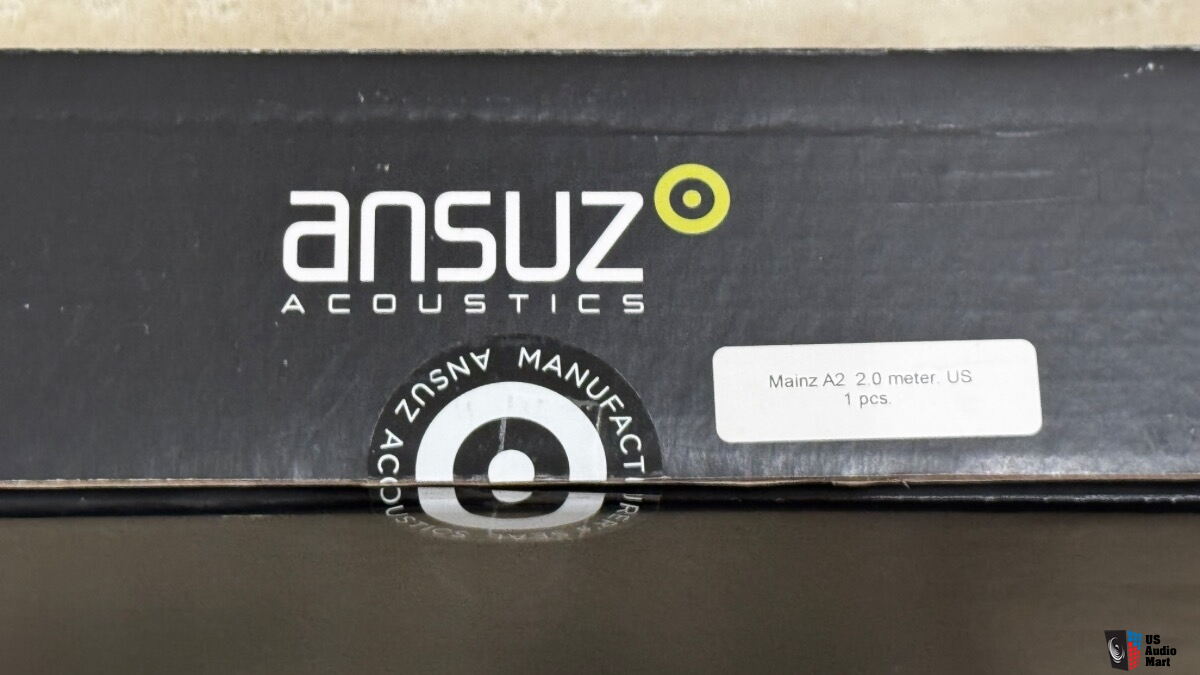 Ansuz Mainz A2 Power Cable 2.0m -Brand New In Box (One available) Photo ...