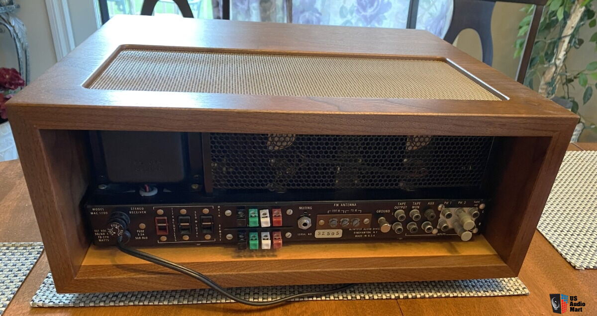 MAC 1700 — Professionally Recapped, Collector‑Grade w/ Solid Walnut ...