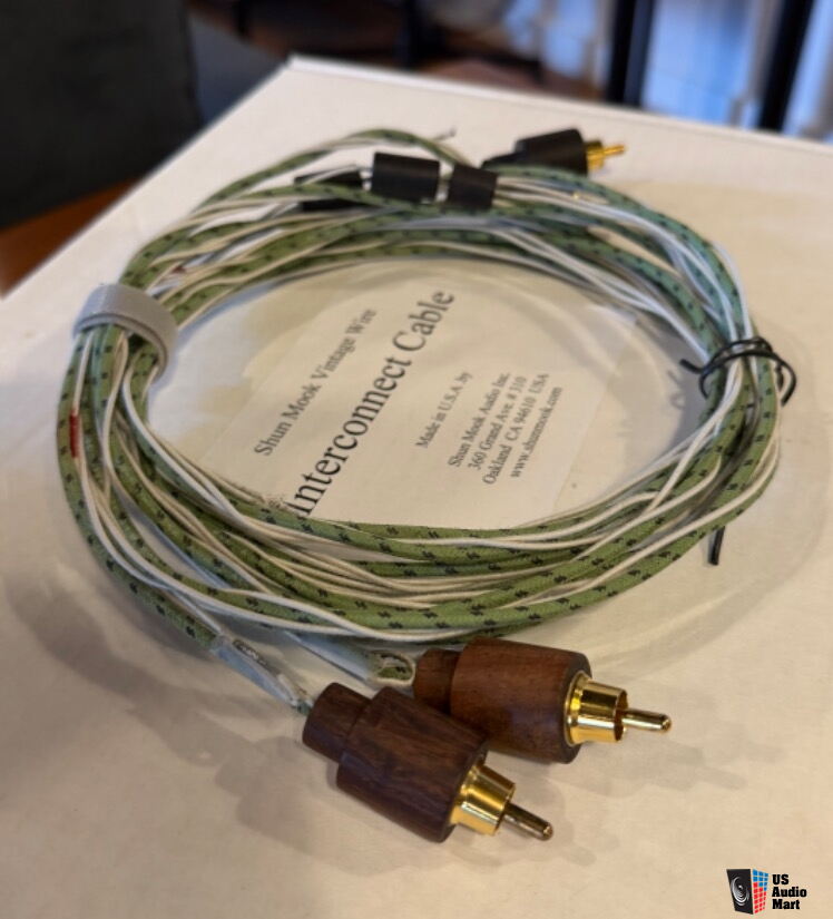 Shun Mook Audio Interconnects, Critically Tuned Cables Photo #6258891 ...