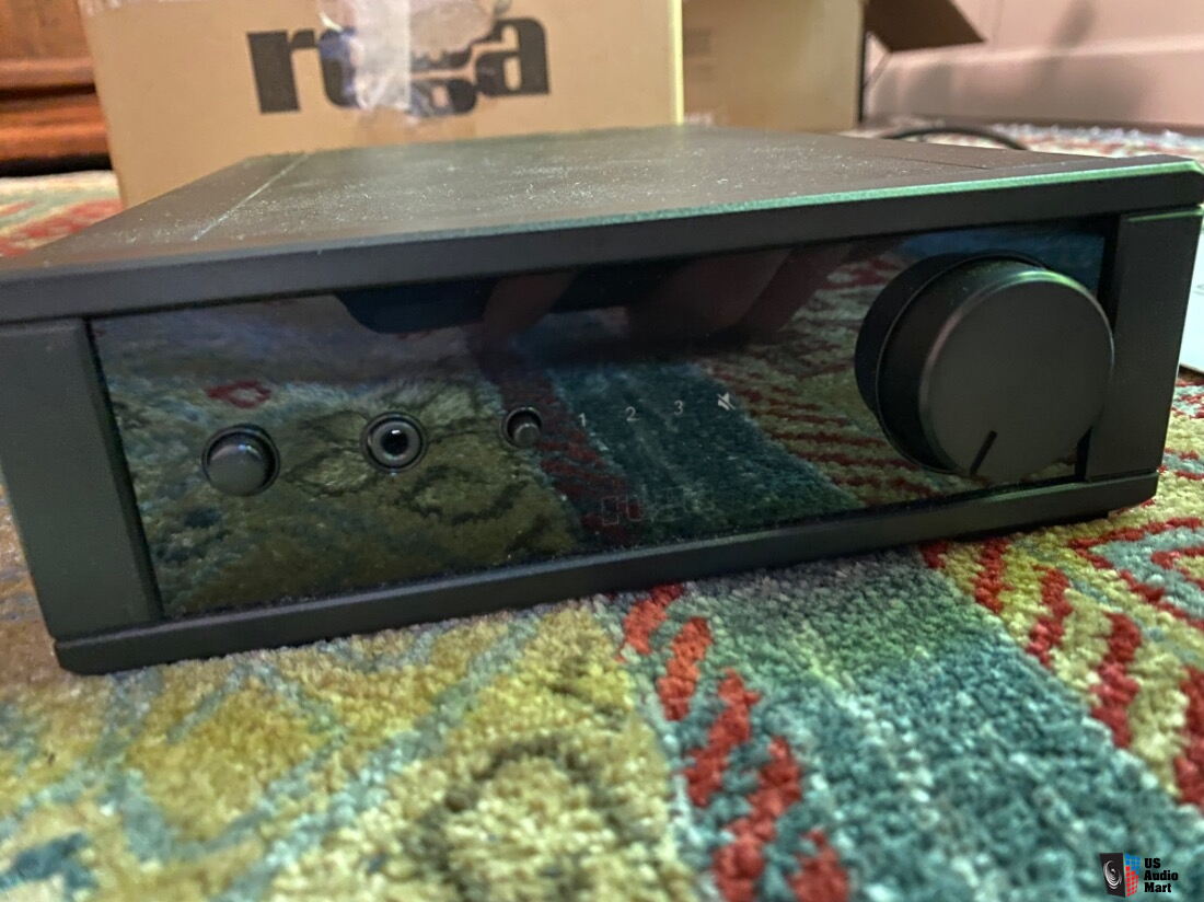 Rega io integrated amplifier with original box, manual and remote Photo ...