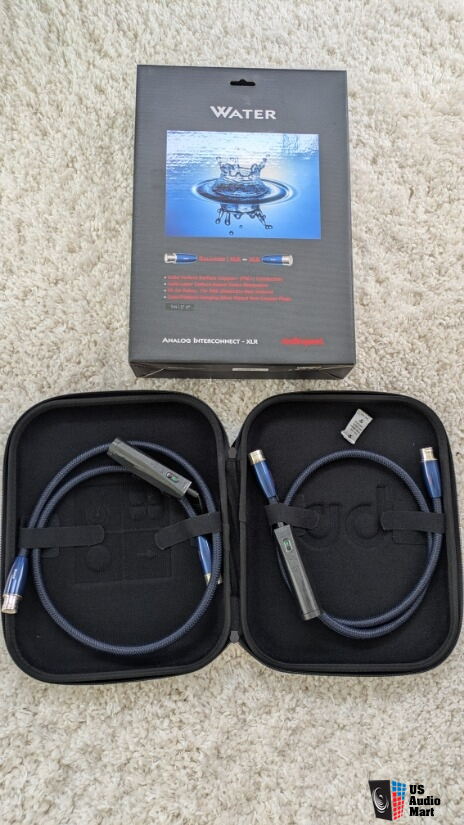 Audioquest Water XLR Interconnects 1m pair | PSC+ & Air-Tube Insulation ...