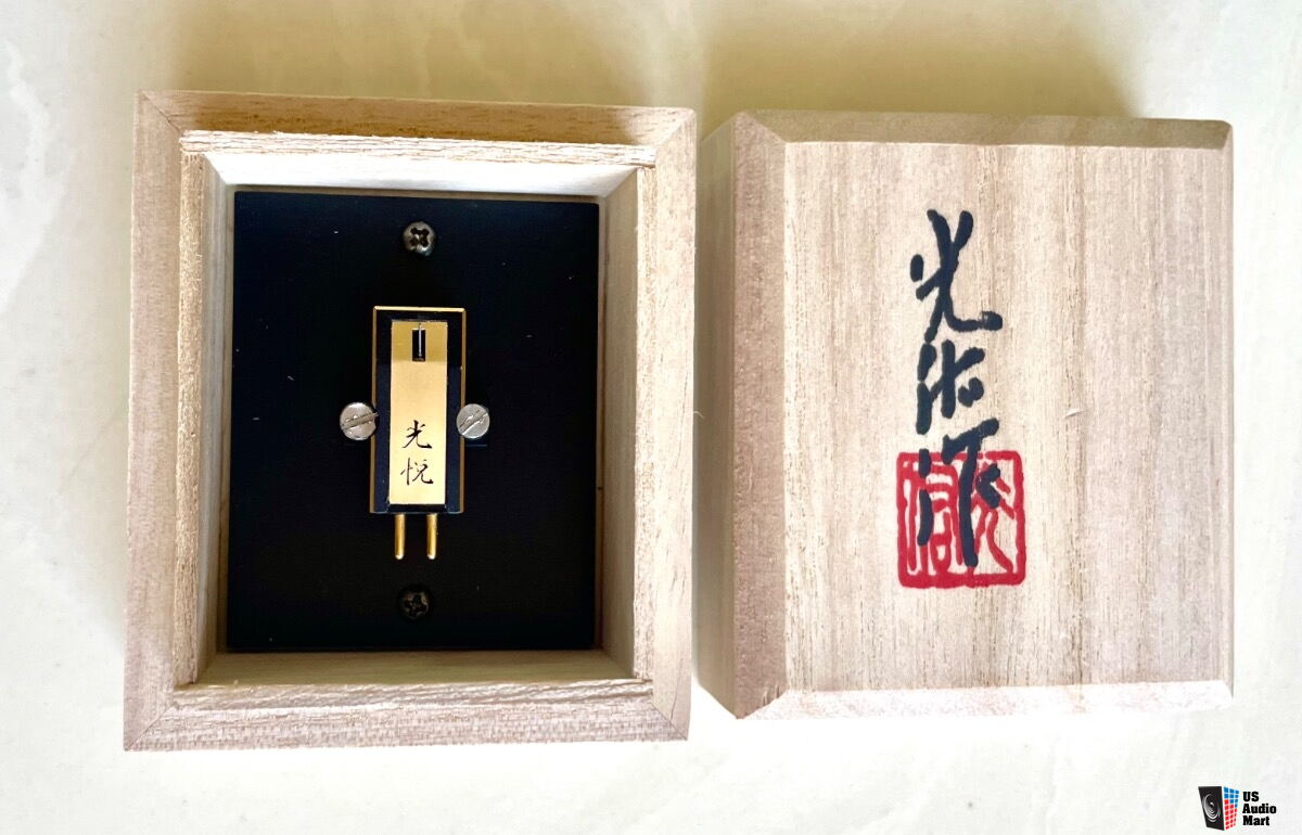 Koetsu Black Goldline MC Cartridge 0.4mV Output, Line contact Diamond ...