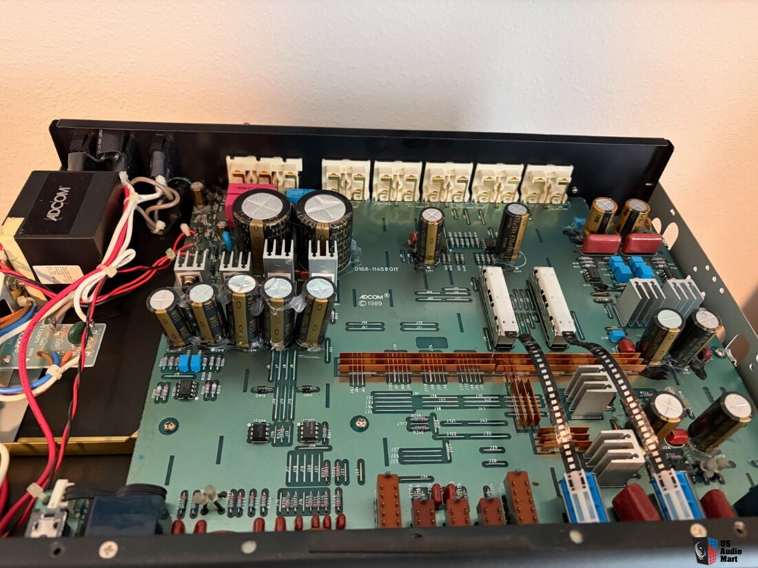 Adcom GFP 565 with new Nichicon top level audio caps Photo #6266746 ...
