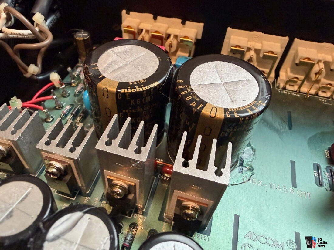 Adcom GFP 565 with new Nichicon top level audio caps Photo #6266746 ...