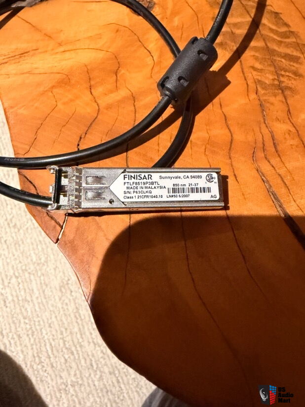 Sonore opticalModule with Finisar SFP module and Linear power supply ...