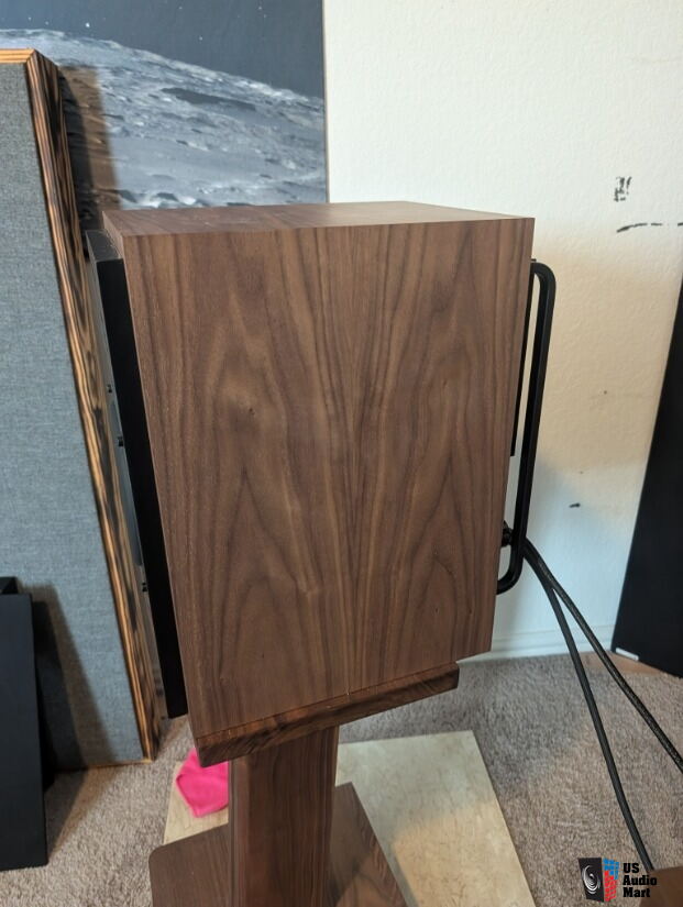 ATC SCM20ASL active bookshelf speakers in american walnut finish (first ...