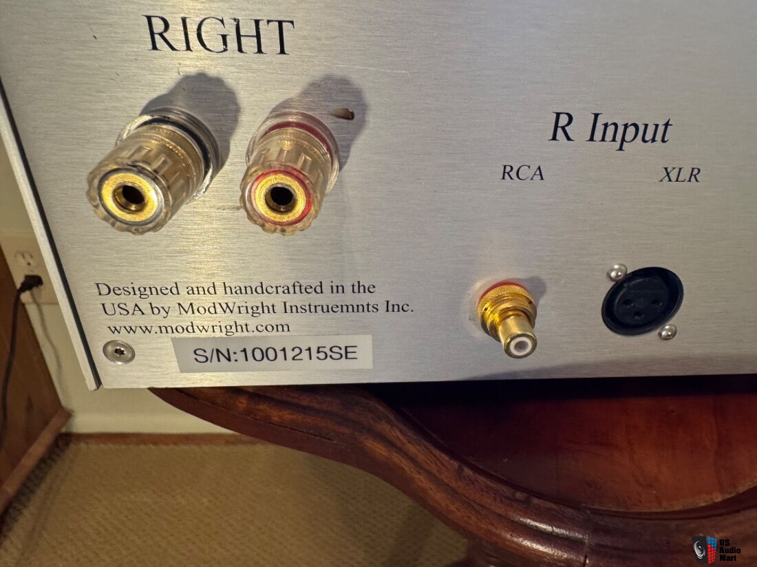 Modwright Instruments KWA-100SE Amplifier, silver Photo #6270605 - US ...