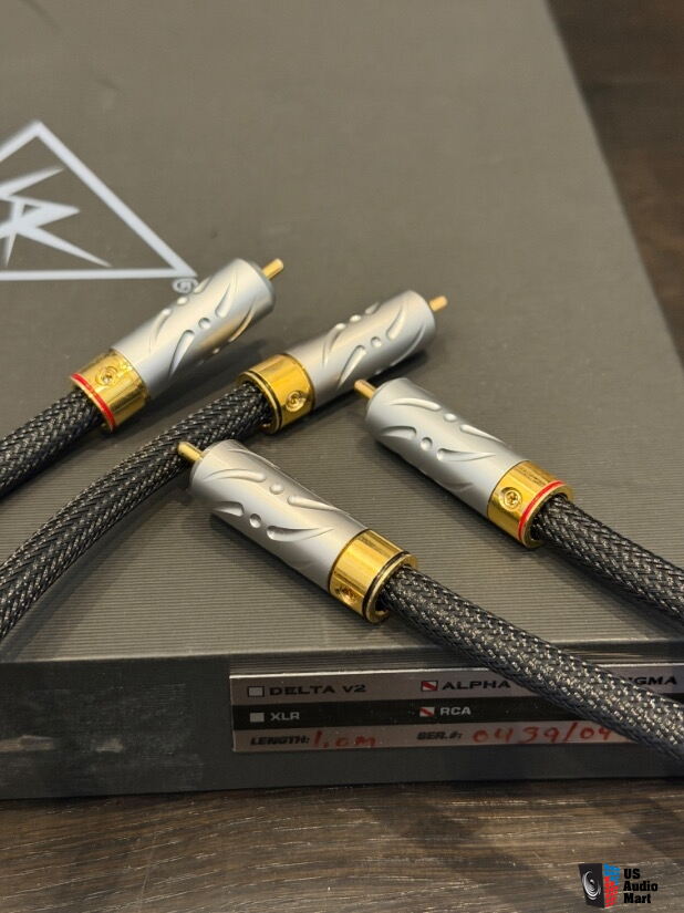 Shunyata Alpha V2 RCA interconnects Photo #6275606 - US Audio Mart