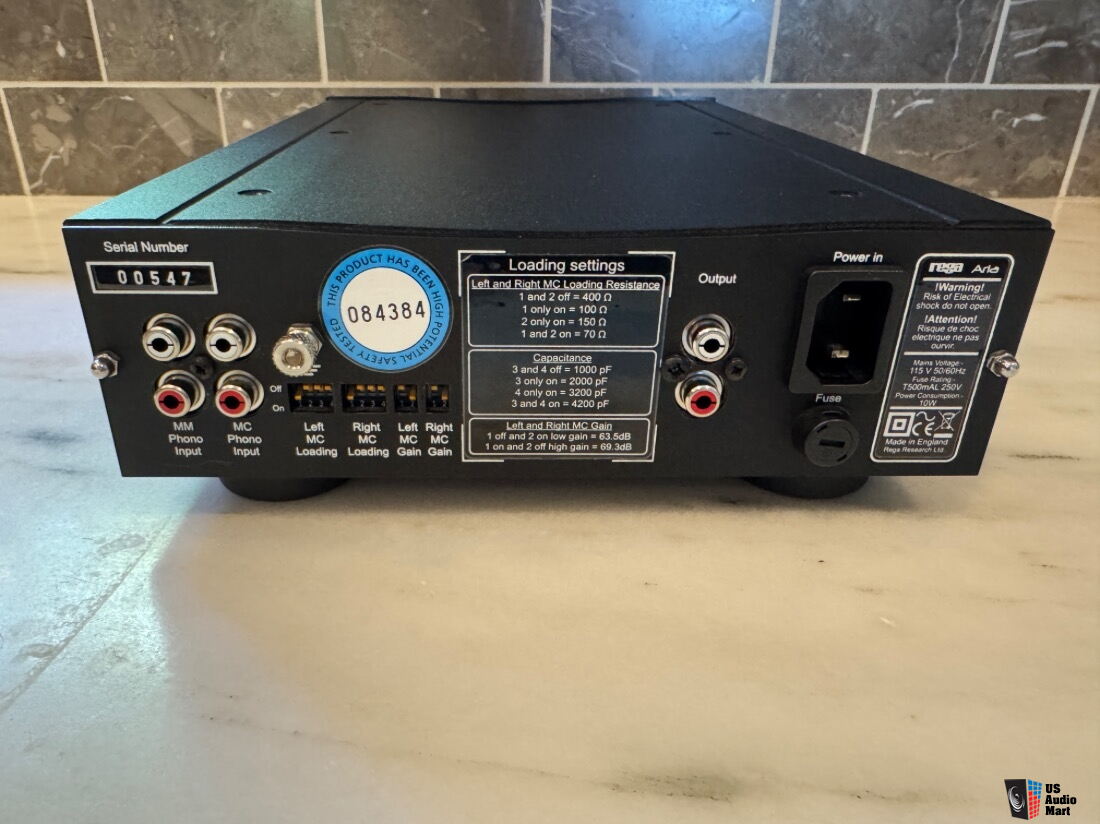 Rega Aria Phono Stage (Black) Photo #6276030 - US Audio Mart