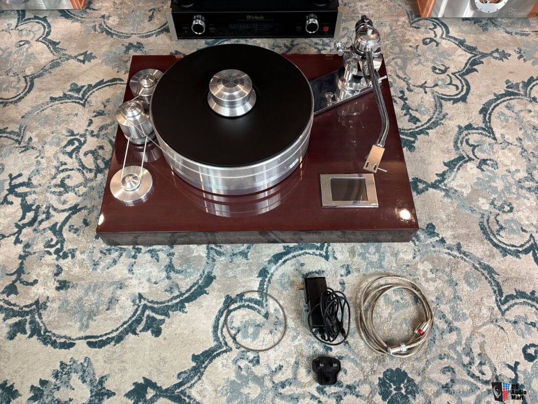 Pro-Ject Signature 12 Audiophile Turntable w/ Crate - Mahogany - Read ...
