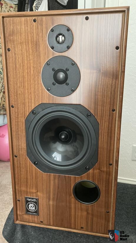 Harbeth Super HL5+ Bookshelf Speakers in Walnut Photo #6277800 - US ...