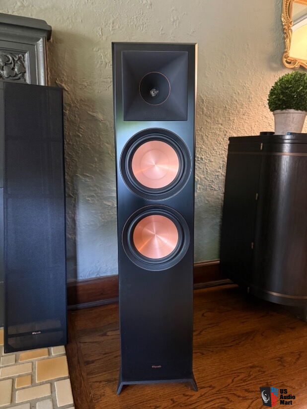 Klipsch RF-8060FA Dolby Atmos 5.1.2 Speaker System + Denon AVR-X1600H ...