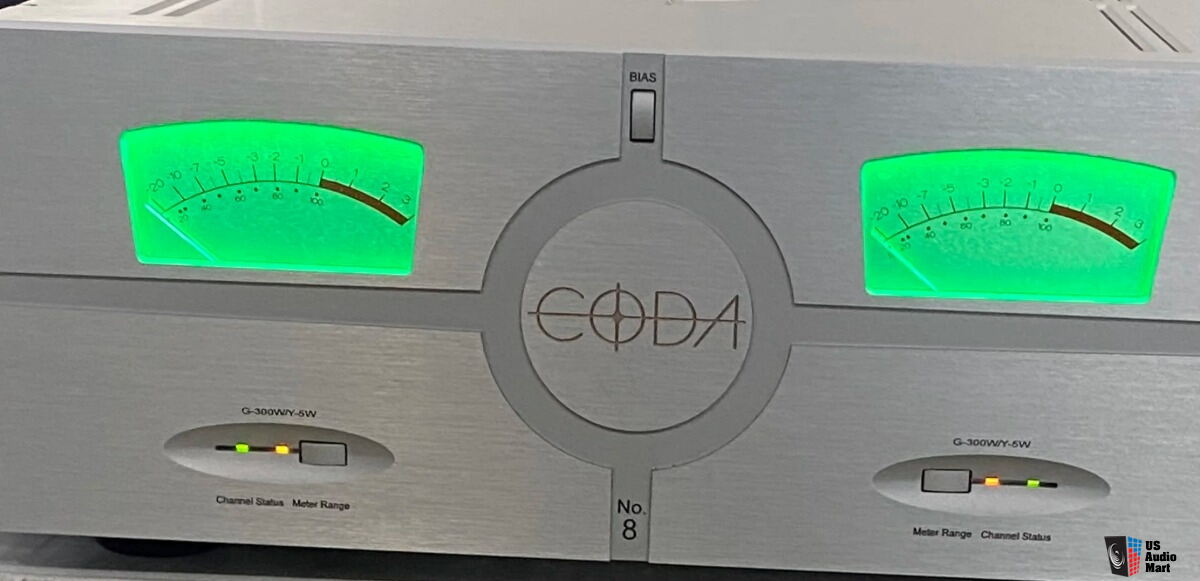 TRADE IN - CODA # 8 V1 METER VERSION Highly Regarded High Bias Class A ...