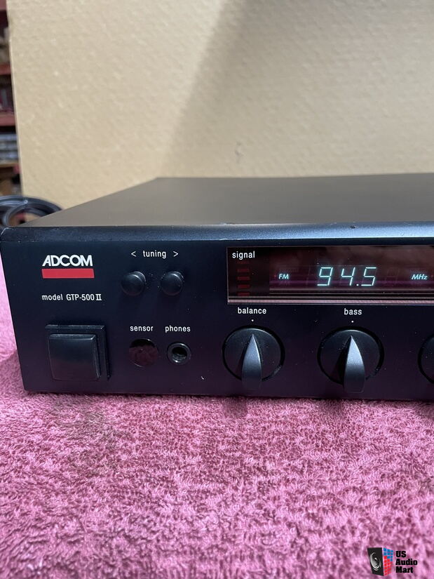 Adcom GTP 500II Preamp Photo #6281536 - US Audio Mart