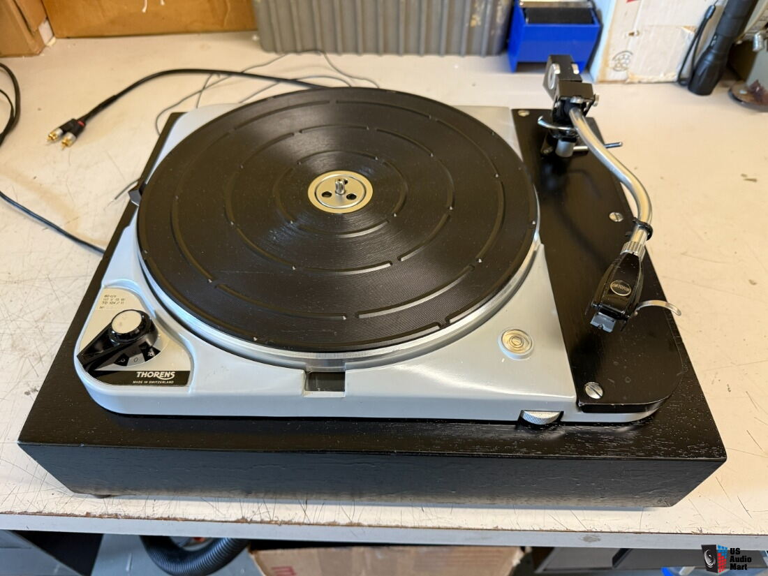 Thorens TD 124 MK II Turntable With Ortofon RS- 212 Tonearm Photo ...