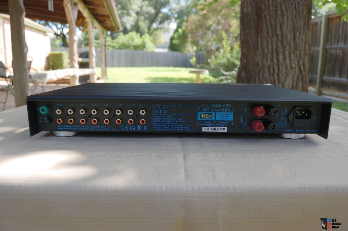 Musical Fidelity A1 class A Integrated Amplifier (2023 model) Photo ...