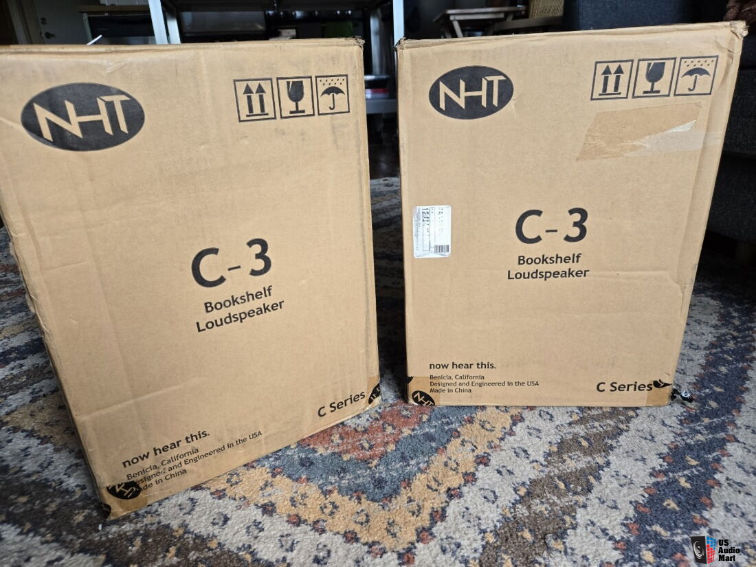 NHT C-3 Bookshelf Speakers - Pair Photo #6283674 - US Audio Mart
