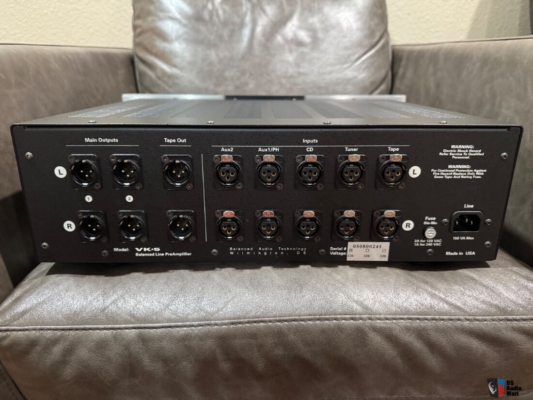 BAT VK51SE tube preamp in excellent condition Photo #6283749 - US Audio ...