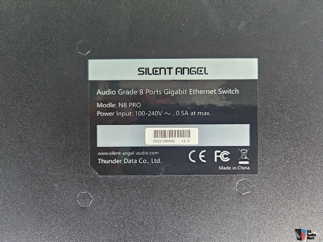 Silent Angel Bonn N8 Pro 8-port audiophile-quality gigabit Ethernet ...