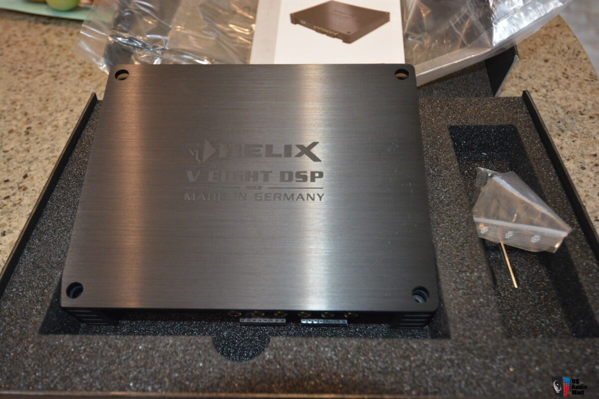 Audiotec Fischer V Eight DSP Mk2- 8 channel car audio DSP/ amplifier ...