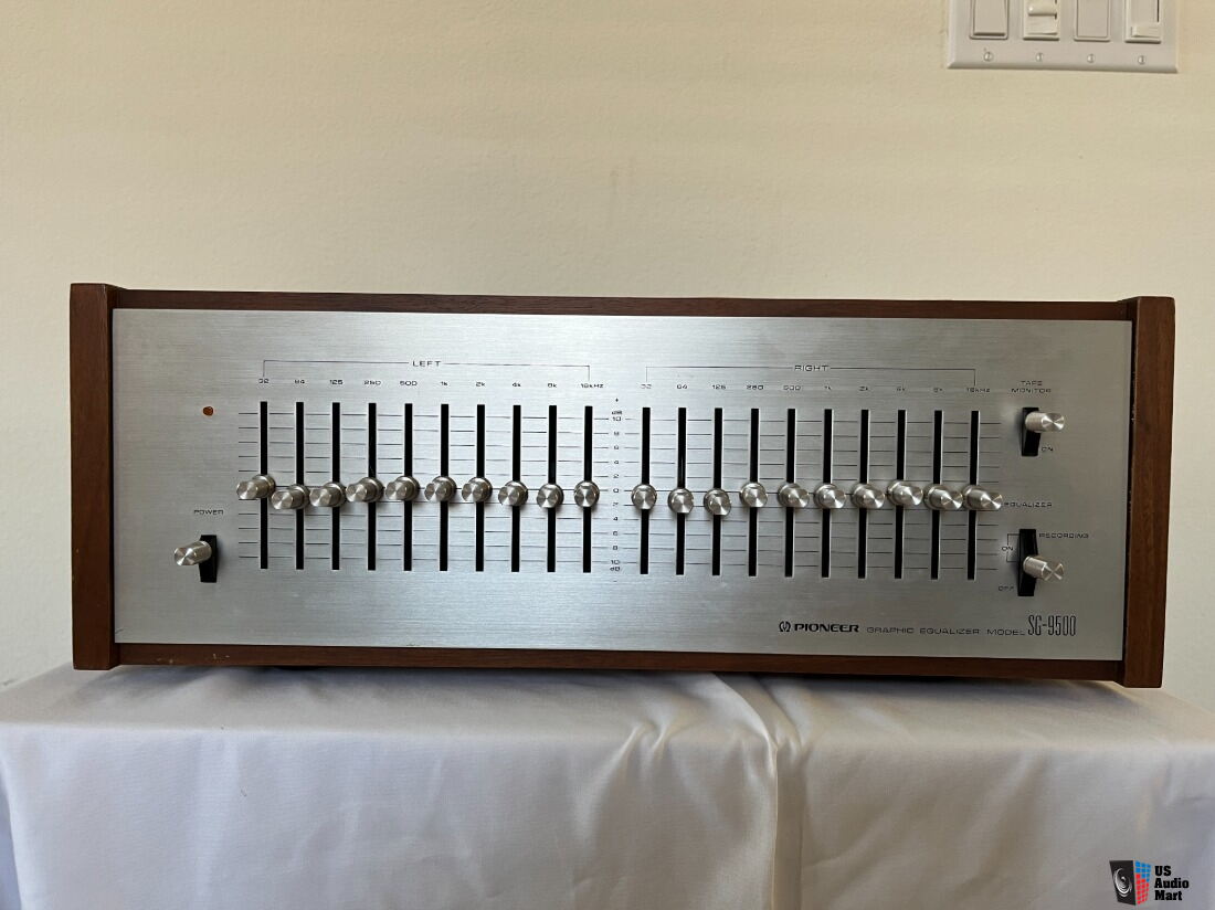 Pioneer SG-9500 Stereo Graphic Equalizer - Silver Photo #6284979 - US ...