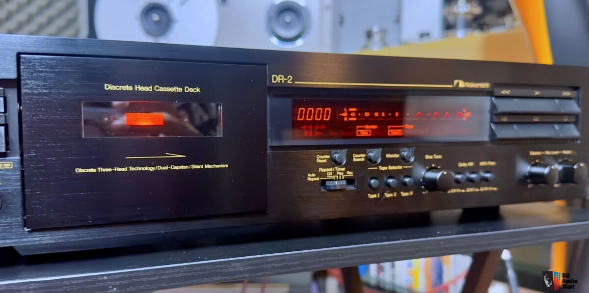 Nakamichi DR-2 Discreet 3-Head Tape Deck ( Fully Serviced ) For Sale ...