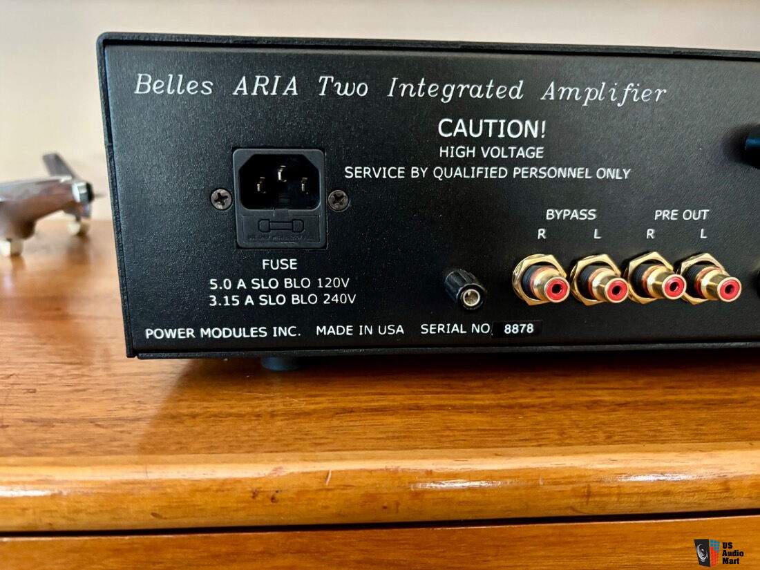 Belles Aria 2 ( 501) integrated 2x85 watt 8 ohm analog/ no dac Photo ...